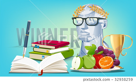 Health and balance of life. Success in learning. - Stock Illustration ...