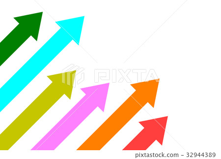 Upper right arrow - Stock Illustration [32944389] - PIXTA