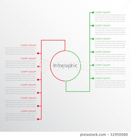 The infographic details for the report. 2 topic. - Stock Illustration ...