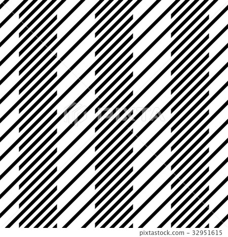 Seamless Diagonal Stripe Pattern - Stock Illustration [32951615] - PIXTA
