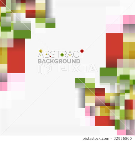 Abstract blocks template design background, simple - Stock Illustration ...