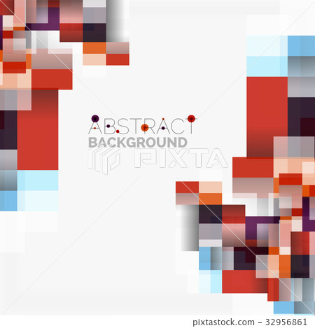 Abstract blocks template design background, simple - Stock Illustration ...