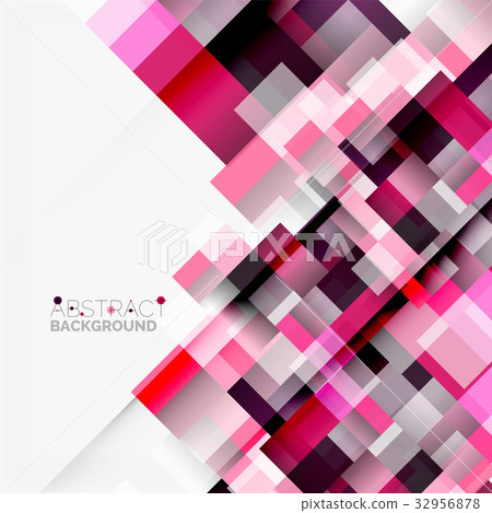 Abstract blocks template design background, simple - Stock Illustration ...
