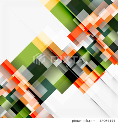 Abstract blocks template design background, simple - Stock Illustration ...