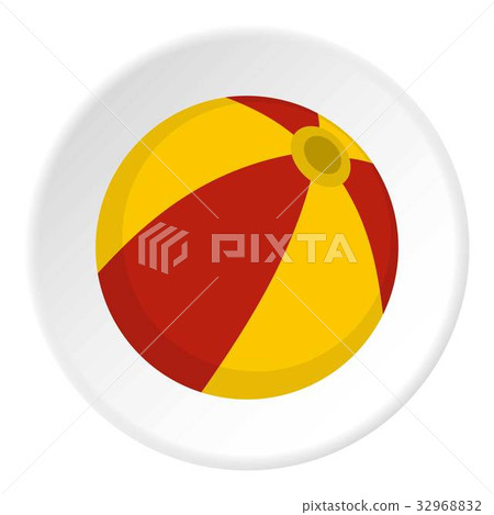 Colorful children ball icon circle - Stock Illustration [32968832] - PIXTA