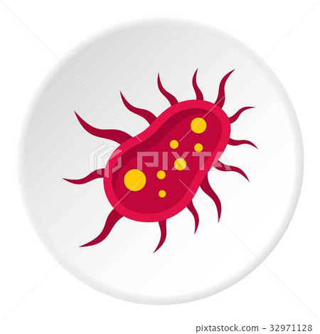 Bacteria centipede icon circle - Stock Illustration [32971128] - PIXTA