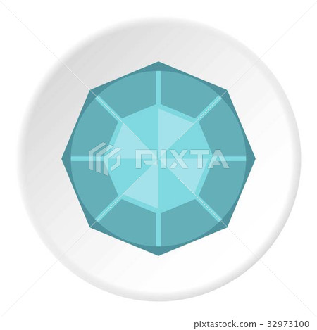 Diamond icon circle - Stock Illustration [32973100] - PIXTA