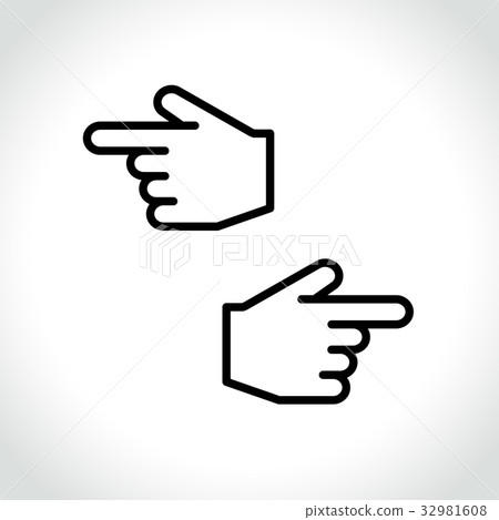 left and right indicator icons - Stock Illustration [32981608] - PIXTA