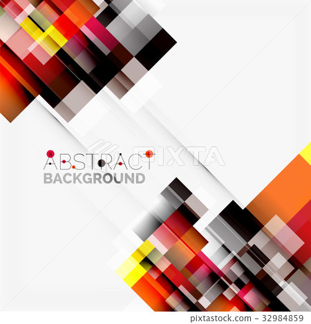 Abstract blocks template design background, simple - Stock Illustration ...