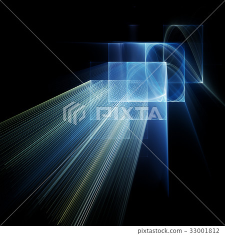 Abstract computer graphics background element - Stock Illustration ...