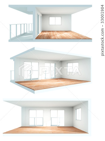 Room cross section - Stock Illustration [33001984] - PIXTA