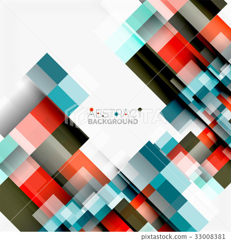 Abstract blocks template design background, simple - Stock Illustration ...