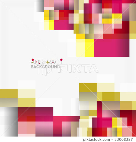 Abstract blocks template design background, simple - Stock Illustration ...