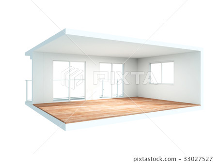 Room cross section - Stock Illustration [33027527] - PIXTA