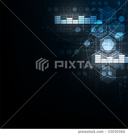 Geometry in technology concept. - Stock Illustration [33030368] - PIXTA