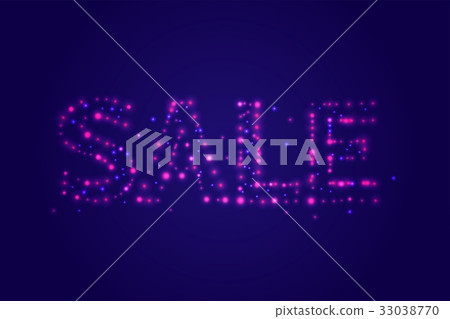 Abstract vector illustration of SALE wording. - Stock Illustration ...
