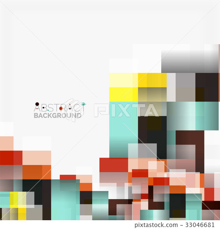 Abstract blocks template design background, simple - Stock Illustration ...