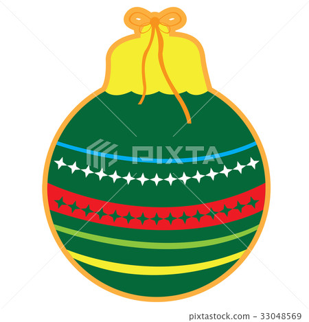 Traditional christmas object - Stock Illustration [33048569] - PIXTA