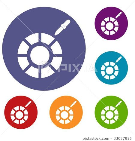 Color picker icons set-插圖素材 [33057955] - PIXTA圖庫