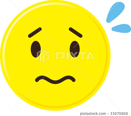 Nico-chan mark (poor face) 2 - Stock Illustration [33070808] - PIXTA