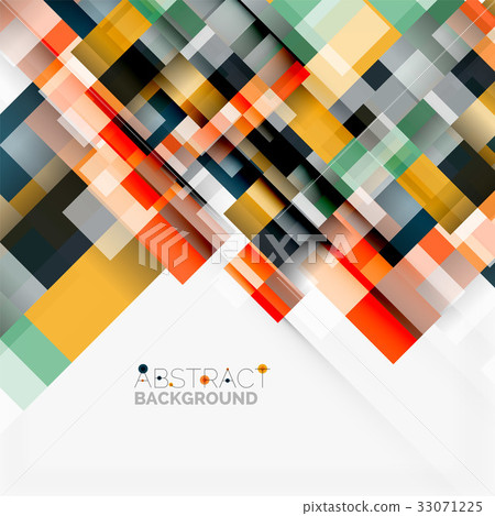 Abstract blocks template design background, simple - Stock Illustration ...