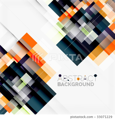 Abstract blocks template design background, simple - Stock Illustration ...