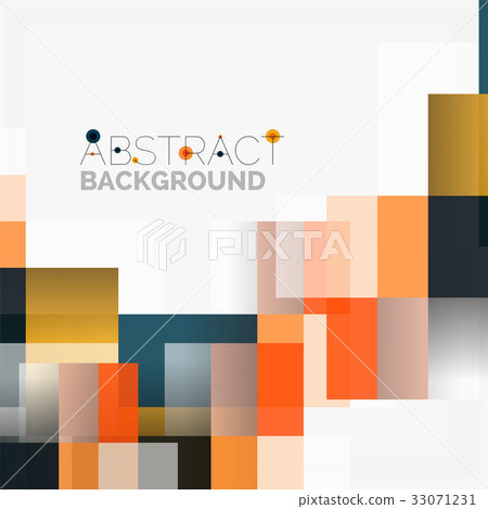 Abstract blocks template design background, simple - Stock Illustration ...