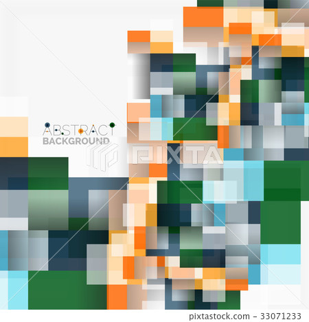 Abstract blocks template design background, simple - Stock Illustration ...