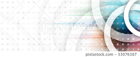 Abstract digital web site header Banner background - Stock Illustration ...