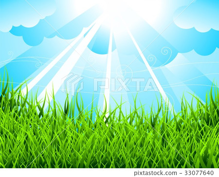 spring background - Stock Illustration [33077640] - PIXTA