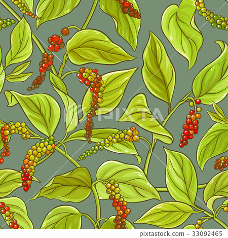 black ground pepper vector pattern - Stock Illustration [33092465] - PIXTA