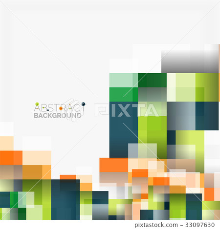 Abstract blocks template design background, simple - Stock Illustration ...