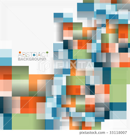 Abstract blocks template design background, simple - Stock Illustration ...