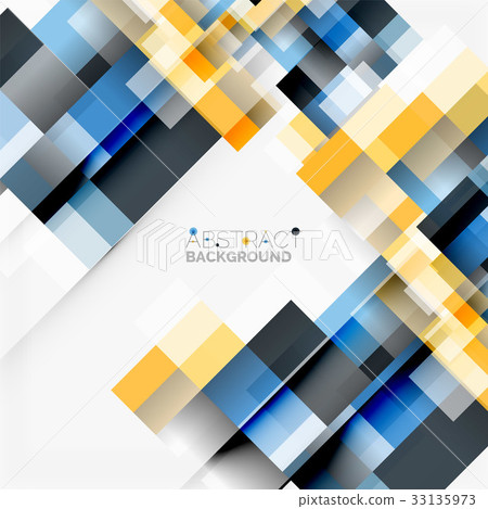 Abstract blocks template design background, simple - Stock Illustration ...