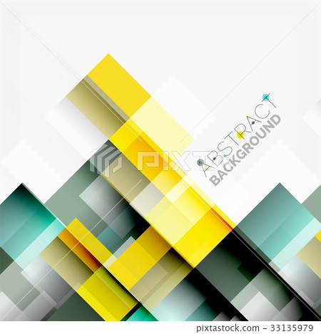 Abstract blocks template design background, simple - Stock Illustration ...