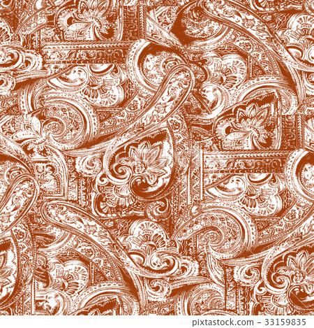 Fainted sarasa pattern - Stock Illustration [33159835] - PIXTA