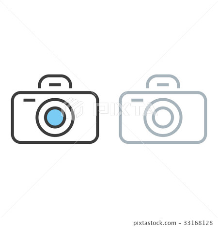 Camera. Travel vector icon - Stock Illustration [33168128] - PIXTA