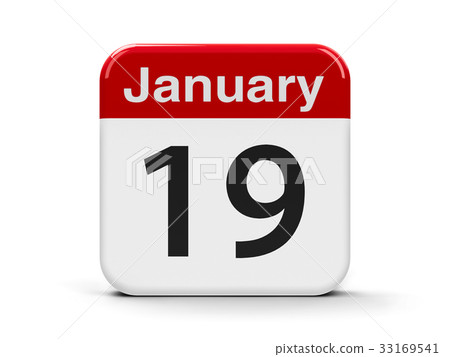 19th January - Stock Illustration [33169541] - PIXTA