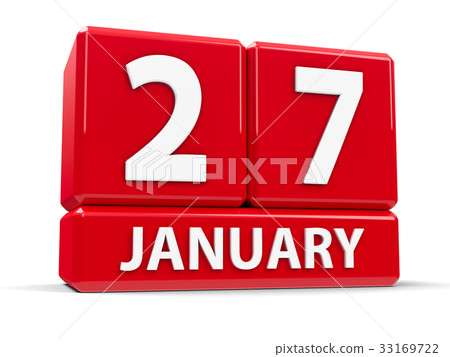 Cubes 27th January - Stock Illustration [33169722] - PIXTA