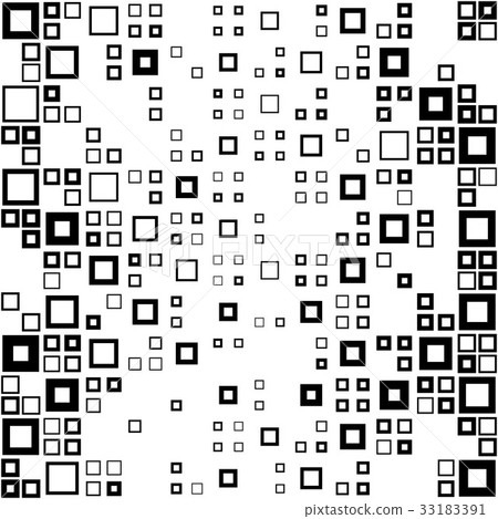 Seamless Square Pattern - Stock Illustration [33183391] - PIXTA