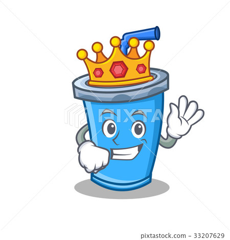 King soda drink character cartoon - Stock Illustration [33207629] - PIXTA