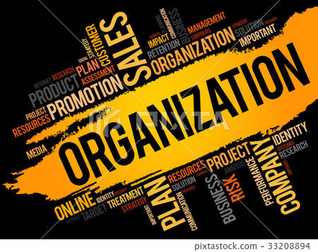 ORGANIZATION word cloud - Stock Illustration [33208894] - PIXTA