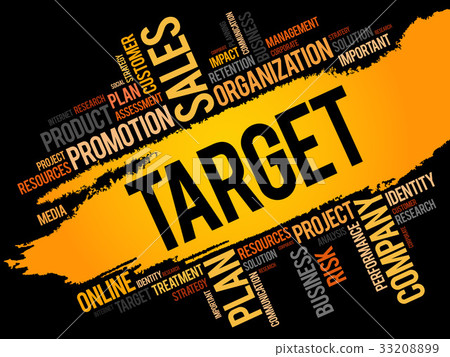 Target word cloud - Stock Illustration [33208899] - PIXTA