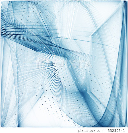 Computer graphics abstract blue background - Stock Illustration ...