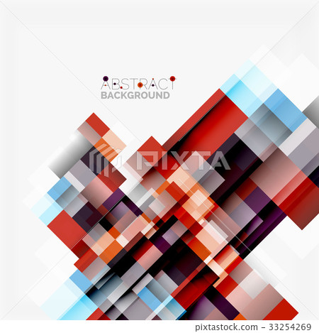 Abstract blocks template design background, simple - Stock Illustration ...