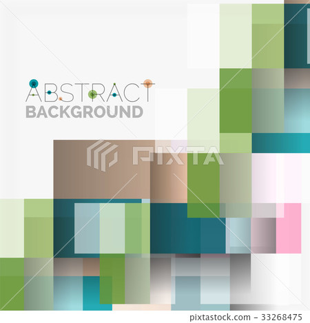 Abstract blocks template design background, simple - Stock Illustration ...