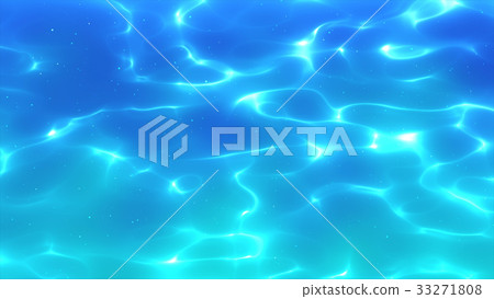 Anime water surface image - Stock Illustration [33271808] - PIXTA