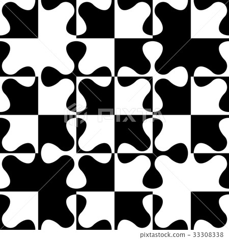 Seamless Cross Pattern - Stock Illustration [33308338] - PIXTA