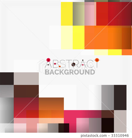 Abstract blocks template design background, simple - Stock Illustration ...