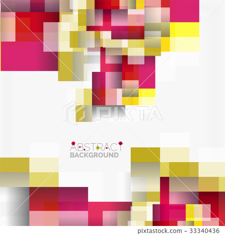 Abstract blocks template design background, simple - Stock Illustration ...